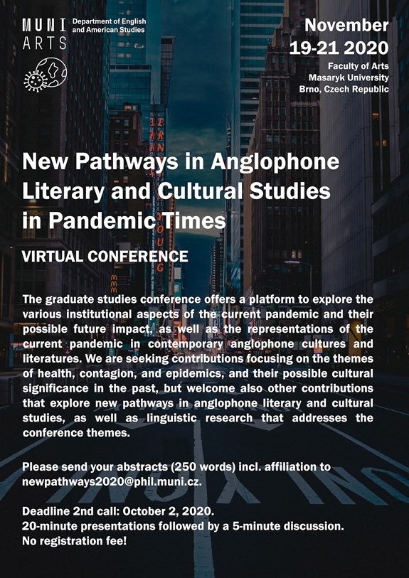 Call for Papers: Virtual Student Conference “New Pathways in Anglophone ...